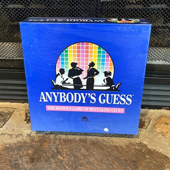 Games | Vintage Anybodys Guess Board Game | Poshmark